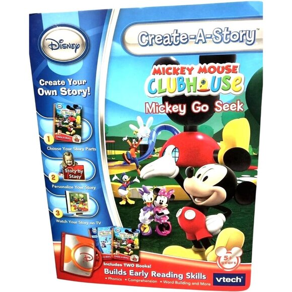 Disney VTech | Other | Disney Vtech Mickey Mouse Clubhouse Createastory ...